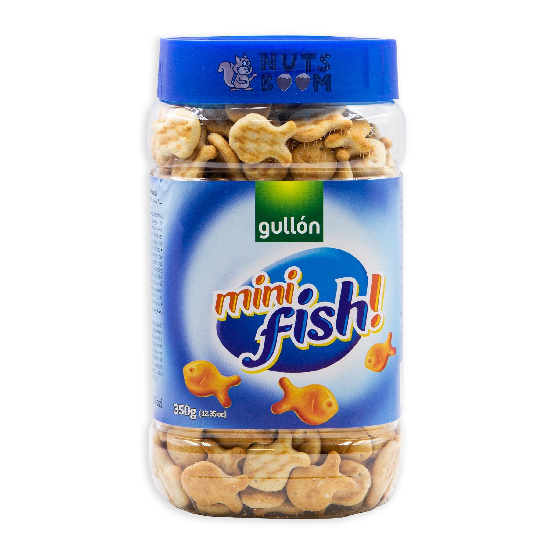 Крекер Gullon Mini Fish - Nuts Boom — Горішки і Сухофрукти в Україні