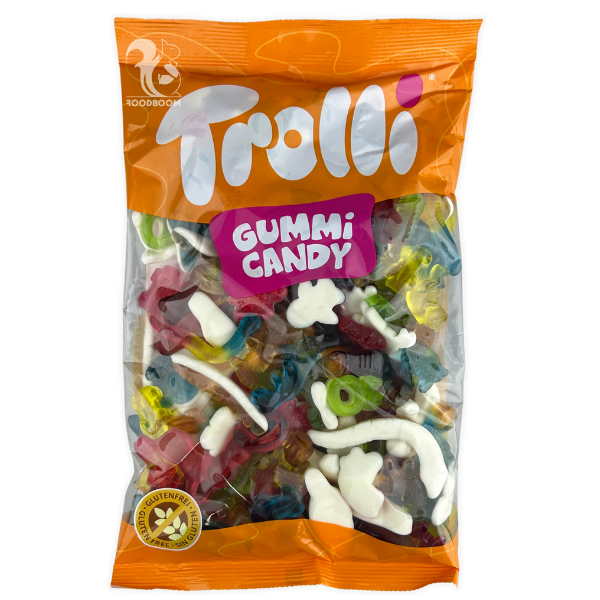 Цукерки Желейні Trolli Gummi Candy асорті мікс - Nuts Boom — Горішки і ...